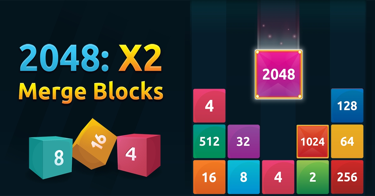 2048x2 Merge Blocks | game-club24.com